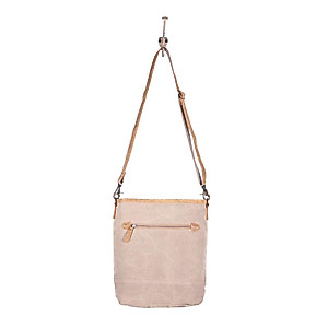 Myra Bags Rusty Canvas, leather & Rug Shoulder Bag S-1895