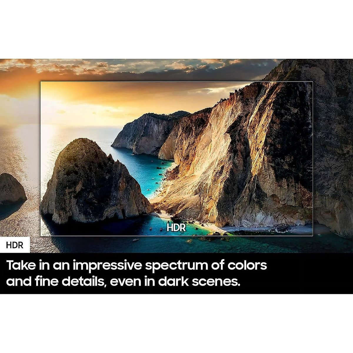 SAMSUNG 50-Inch Class DU7200B (2024) Crystal UHD 4K Smart Tizen TV PurColor | WiFi | Motion Xcelerator | Q-Symphony | Works with Bixby/Alexa/Google Assistant UN50DU7200BXZA (Renewed)