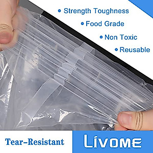 6 Pack 32*47 inches 2 Mil Clear Plastic Storage Bags Giant Moving and storage bag for Blanket Clothes and Big Plush Toys Luggage, Suitcase, Comforter, Chair,Reusable(Include 10 Brown Ties,Flat)