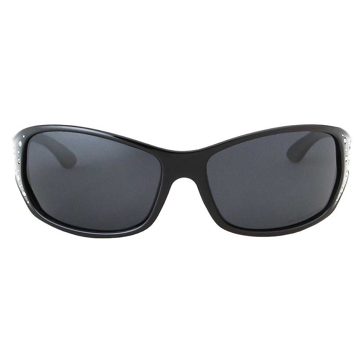 Polarized Sunglasses for Women – Midnight Black Frame – Dark Smoke Lens – HZ Series Elettra – Women’s Premium Designer Fashion Sunglasses