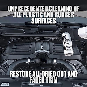 Zero Six - Sio2 Ceramic Tire Shine Coating Spray W Applicator- Long Lasting UV Protection-No Sling | Restores Rubber, Plastic, & Vinyl | Water-Based. Natural Shine