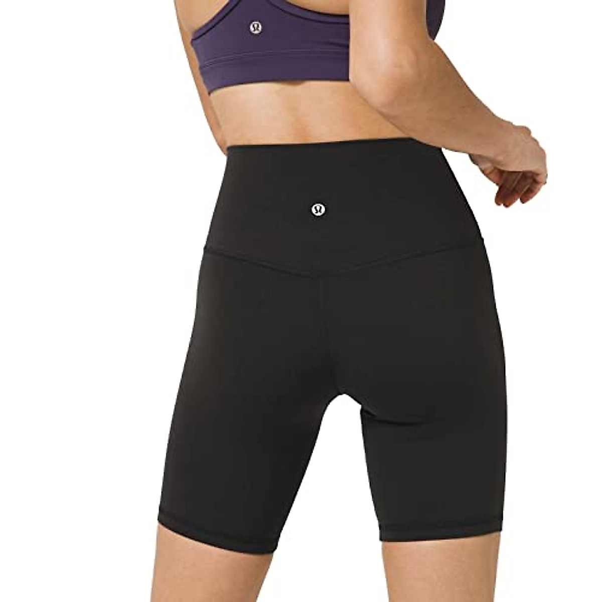 Lululemon Athletica Align High-Rise Short 8in (Black (8in), 6)