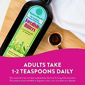 NatureWorks Swedish Bitters Traditional European Herbal Extract Used for Digestion, 8.45 fl. oz.