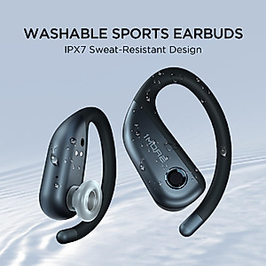 1MORE S50 Fit Open Earbuds, Open-Ear Wireless Bluetooth Headphones (Gray)