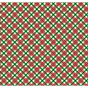 Michael Miller Holiday Plaid, Red