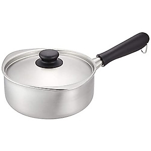 Sori Yanagi Japanese-made three-layer steel saucepan 18p (stainless steel + aluminum 3 -layer - matte) IH correspondence