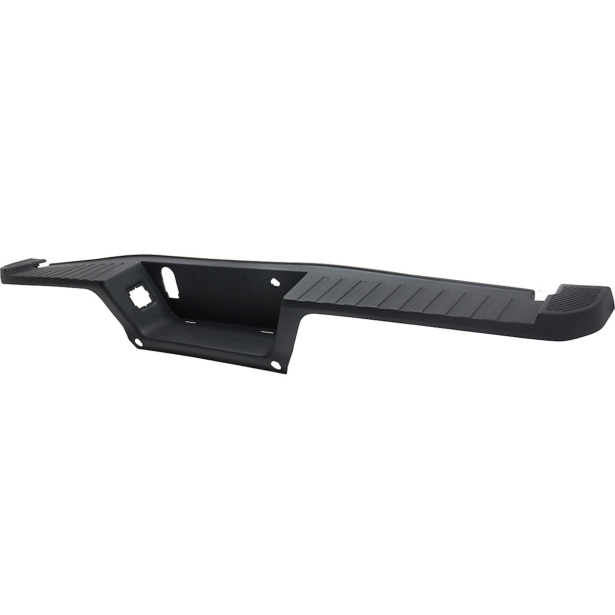 Evan Fischer Bumper Step Pad Compatible With 2015-2020 Ford F-150, Center With Parking Aid Sensor Holes and Towing Package FO1191144