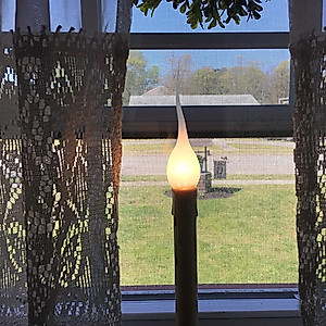 GOOTHY Silicone Dipped Candle Light Bulbs, Clear Silicone 5 Watts Replacement Bulbs for Electric Window Candles Chandeliers Night Light Bulbs Christmas Lights, C7/E12 Candelabra Base, 120V- 12 Pack