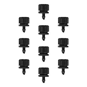 Rain Bird MBSPF10S Drip Irrigation Self-Piercing Micro-Bubbler, 360° Full Circle Pattern, 0 - 3' Spray Distance, 10-Pack