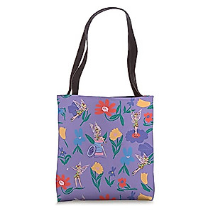 Disney Princess Tinker Bell Flowers and Fairy Magic Tote Bag