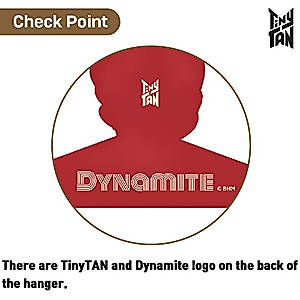 Kpop Merchandise Official Licensed K-POP Merch - TinyTAN Character Clothes Hanger with Steel Hook (j-Hope)