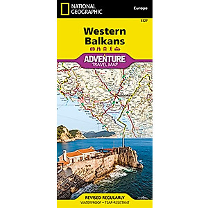 Western Balkans Map (National Geographic Adventure Map, 3327)