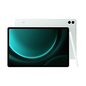 SAMSUNG Galaxy Tab S9 FE+ 12.4” 128 GB Android Tablet, IP68 Water- and Dust-Resistant, Long Battery Life, Powerful Processor, S Pen, 8MP Camera, Lightweight Design, US Version, 2023, Mint