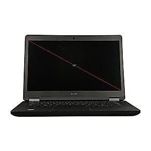 Dell Latitude E5470 14 inches HD Laptop, Core i5-6200U 2.3GHz, 16GB, 480GB Solid State Drive , Windows 10 Pro 64Bit (Renewed)