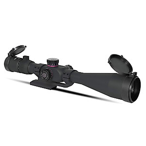 Monstrum G2 6-24x50 First Focal Plane FFP Rifle Scope with Parallax Adjustment | ME308 Extended Offset Scope Mount | Bundle