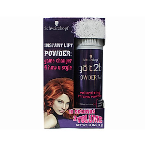 Got 2B Powder'Ful Volumizing Style Powder 0.35 Ounce (10ml) (3 Pack)