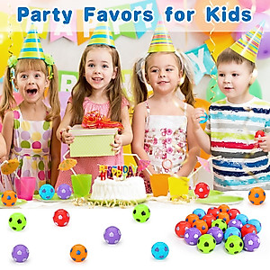 32PCS Fidget Spinner Soccer Balls Sports Birthday Party Favors Bulk for Kids 4-8 8-12 Christmas Goodie Treat Bag Stuffers Classroom Treasure Toys Carnival Prizes Pinata Fillers Mini Return Gifts