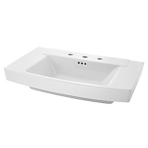 American Standard 0328008.020 Townsend Pedestal Sink Top - 8 Inch Centers, White