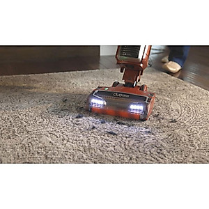 Shark QU202Q DuoClean Slim Upright Vacuum (Red) (Renewed)