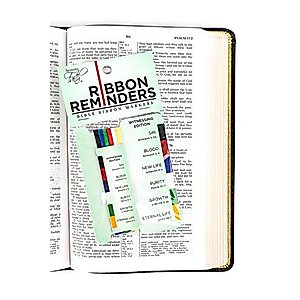 Renewing Faith, Bible Ribbon Markers, Witnessing Edition, 6 Ribbons
