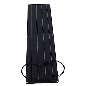 LANTRO JS 50W Flexible Solar Panel IP68 Waterproof Power Supply Battery Charger for Outdoor Use