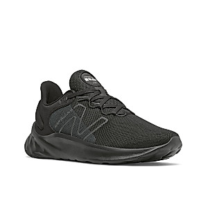 New Balance Women's Fresh Foam Roav V2 Sneaker, Black/Magnet, 9