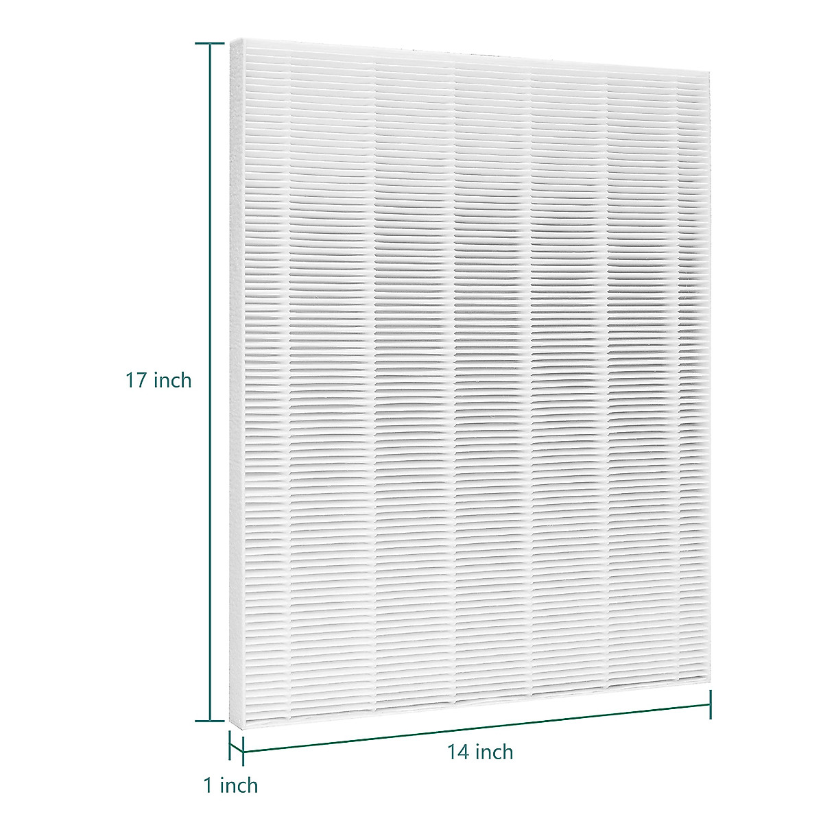 D480 True HEPA Replacement Filter D4, Compatible with D480 Air Purifier, Compare to D4 Filter, 2 H13 Grade True HEPA and 8 Activated Carbon Filters, Item Number 1712-0100-00