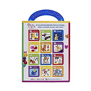 Baby Einstein - My First Library Board Book Block 12-Book Set - PI Kids