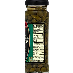 Crosse & Blackwell Premium 100% Non-Pareil Capers, 3.5 ounces