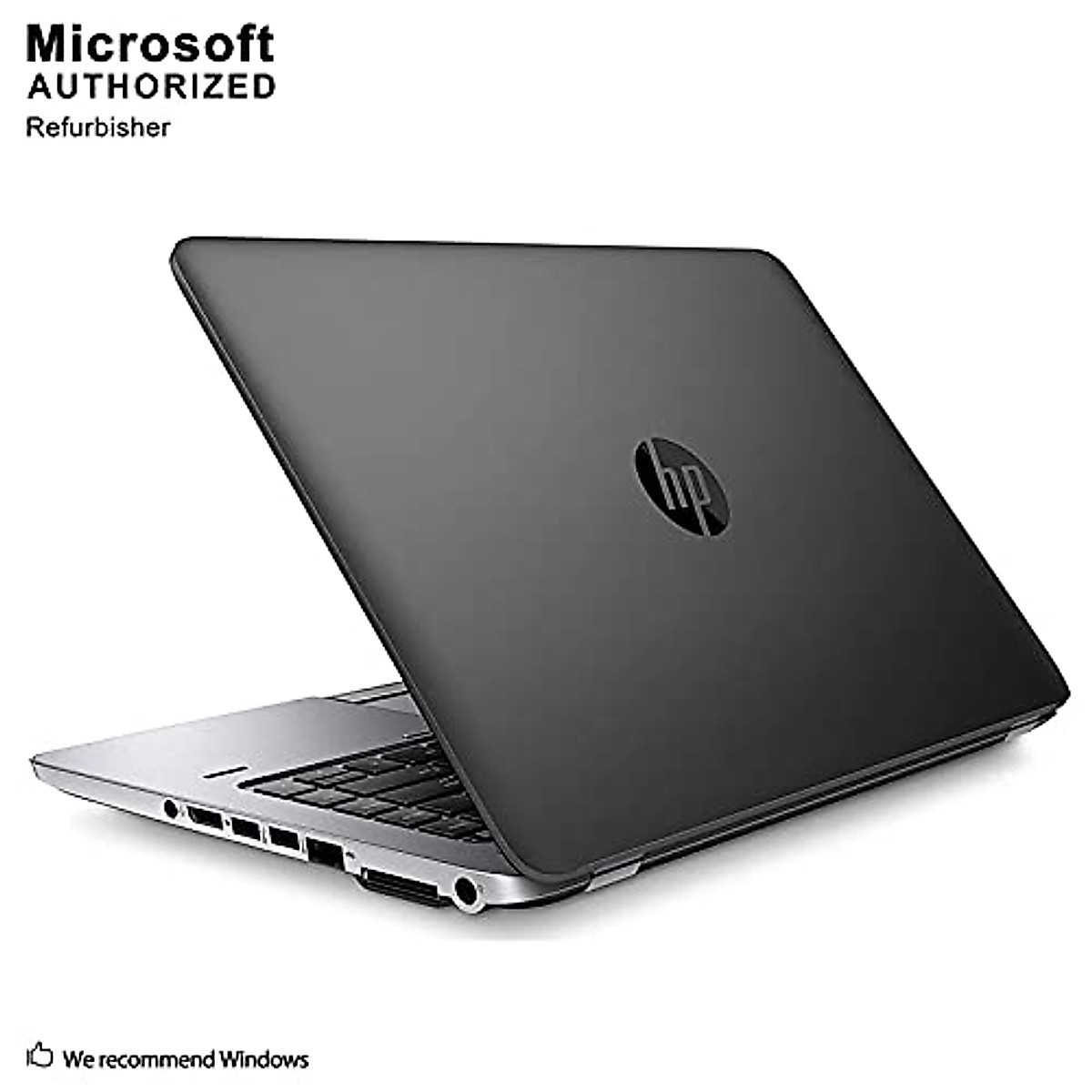 HP EliteBook 840 G2 Business Notebook with 14 Inch HD Display, Intel Core i7 CPU, 8GB RAM, 256GB SSD, Windows 10 (Renewed)