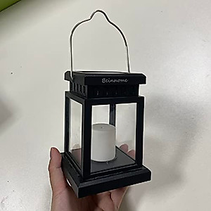 Solar Lanterns Outdoor Hanging Waterproof Solar Powered Patio Yard Backyard Christmas Decorative Candle Lanterns Umbrella Lights Post Deck Tree Floor Lamps