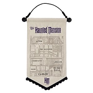 Spirit Halloween Disney The Haunted Mansion Map Sign