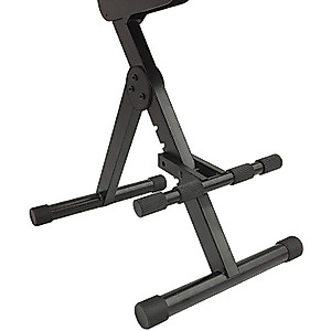 Cedarslink LK-STU Portable DJ/Guitar/Drum/Keyboard Padded Throne/Chair Adjustable