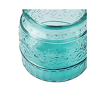 The Pioneer Woman Cassie Glass Canister 3 PC Set, Teal