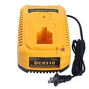 Lasica DC9310 Fast Charger Replacement for Dewalt 18V Battery Charger DC9310 Compatible with DeWalt 7.2V-18V XRP NiCad/NiMh Batteries DW9116 DC9096 DC9098 DC9099 DW9098 DW9099 DW9096 DW9072 DW9061