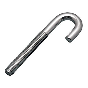 304 Stainless Steel J-Bolt 1/4" (S0358-0760) (5 PK)
