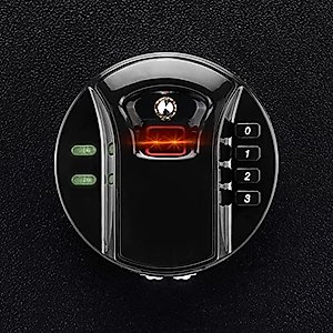 BARSKA AX13108 Biometric Keypad Digital Multi-User Security Business Depository Drop Safe with Front Load Drop Box for Money, Cash, and Mail