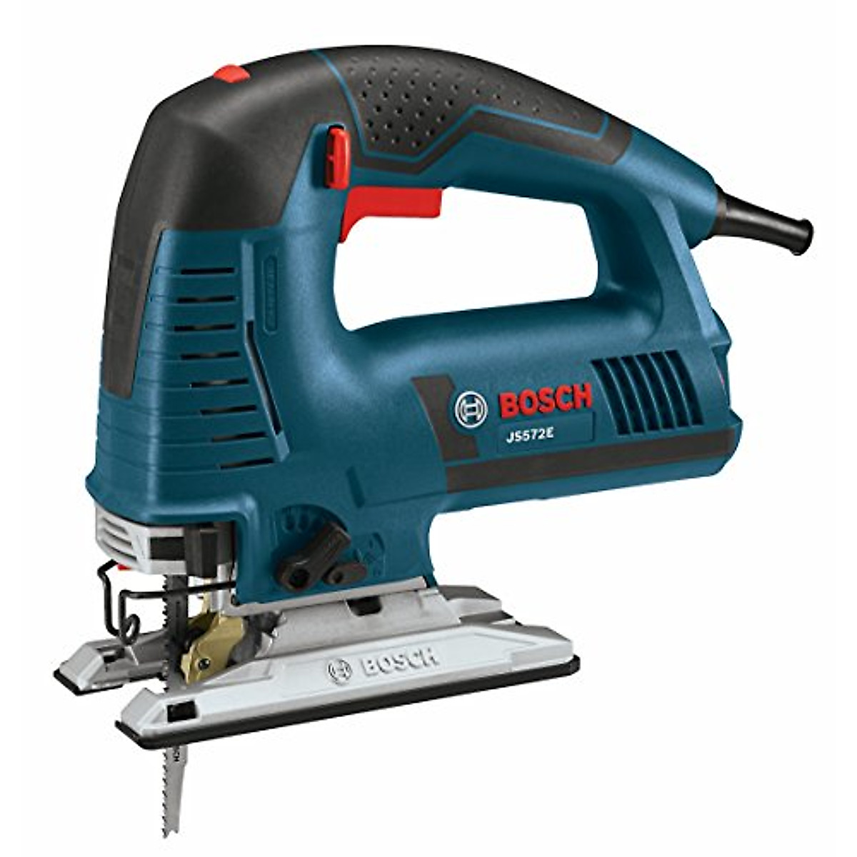 BOSCH Power Tools Jigsaw Kit - JS572EK - 7.2 Amp Corded Variable Speed Top-Handle Jig Saw Kit with Assorted Blades and Carrying Case