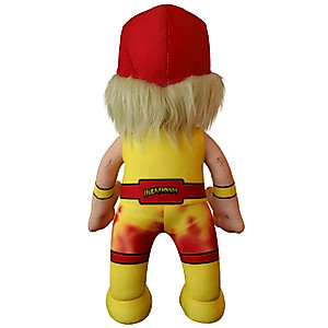 Bleacher Creatures WWE Hulk Hogan 10" Plush Figure - A Wrestling Superstar for Play or Display