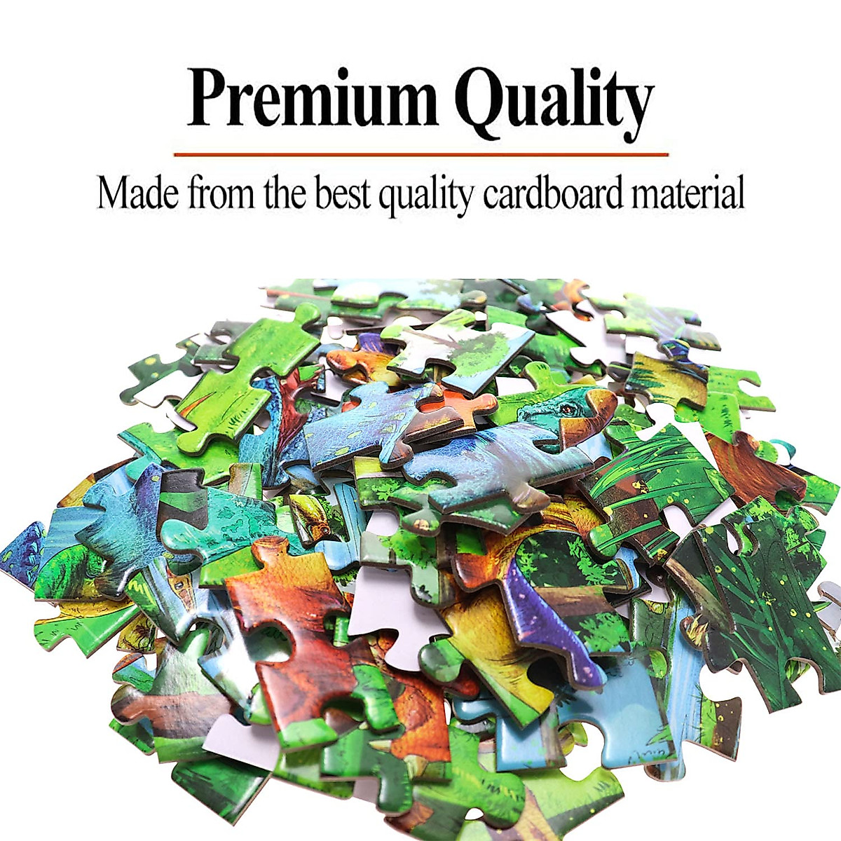 Puzzles for Kids Ages 4-8 Year Old 100 Piece Dinosaur Jigsaw Puzzle for Toddler Learning Preschool Educational Puzzles for Boys and Girls Toys Gift