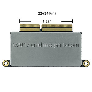 Odyson - 128GB SSD Replacement for Apple MacBook Pro 13" A1708 (Late 2016-Mid 2017)