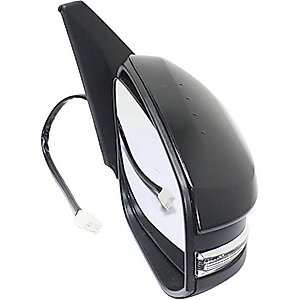 Kool Vue Passenger Side Power Heated Mirror for Toyota 4Runner 2014-2018 With Signal Light & Puddle Lamp Paintable