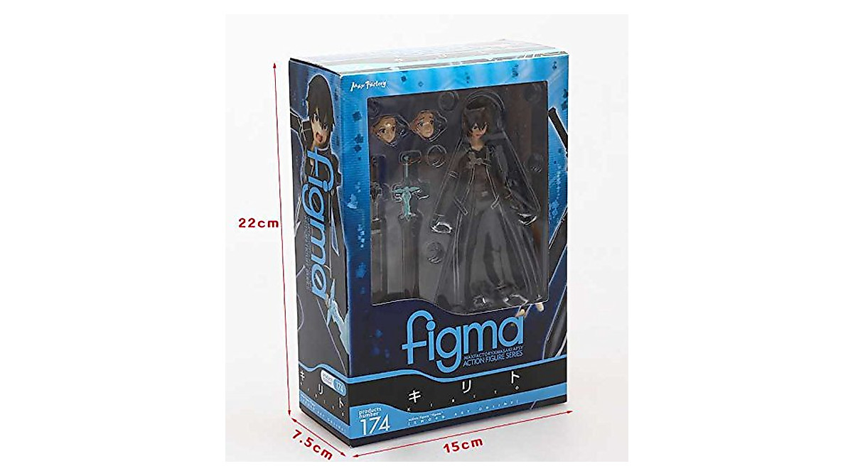 Max Factory Kirito Figma Action Figure - Poseable Collectible
