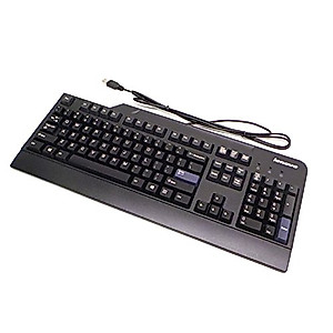 Genuine 54Y9400 45J4888 IBM Lenovo Black Preferred Pro USB Wired Computer Work Office Home Keyboard and Mouse Set Kit Compatible Keyboard Part Numbers: 41A5289, SK-8825, 54Y9400, KB1021 Compatible Mouse Part Numbers: 45J4888, 25011476, 45J4889, M-U0025-O