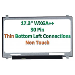 Daplinno 17.3" LCD Replacement for HP 17-BY2004DS 17-BY2005DS 17-BY2006DS 17-BY2007DS LCD Screen Display 60Hz 30 pins Panel HD+ (1600×900) (Only for Non Touch Version)