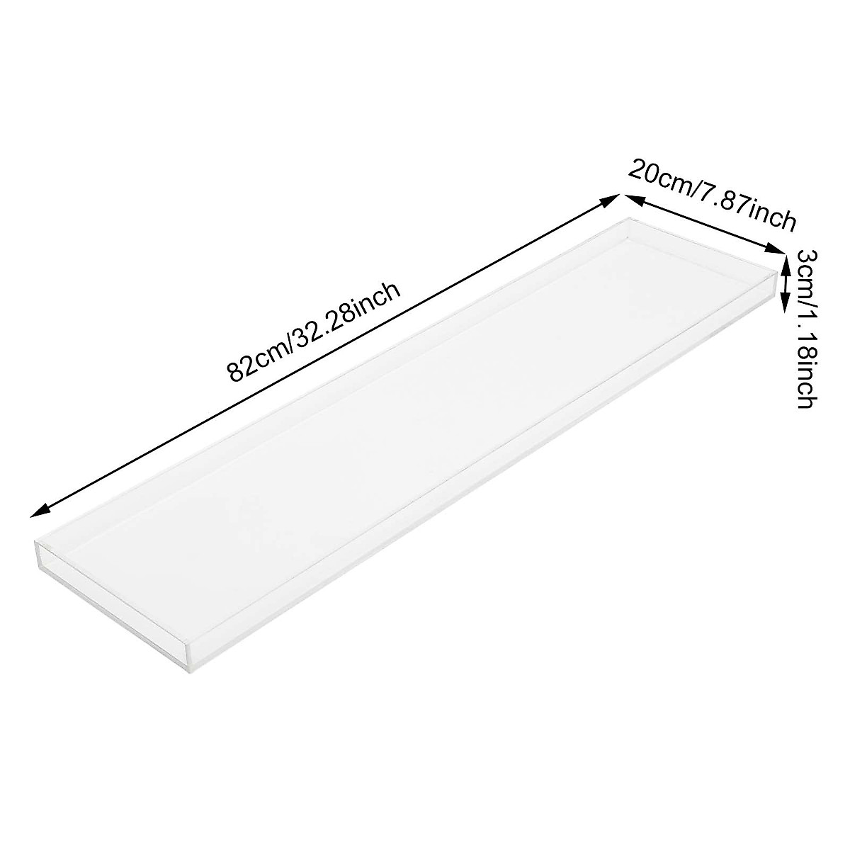 Clear Bathtub Tray Caddy,Acrylic Bath Tray,Bath Tub Table for Home Bathroom