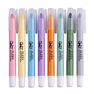 Mr. Pen- Bible Highlighters, Pastel Gel Highlighters, 8 Pack, Assorted Colors, Bible Highlighters No Bleed, Pastel Highlighter, Gel Highlighters, Pastel Highlighter Set, Dry Highlighter, Bible Markers