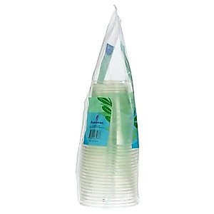 Repurpose Compostables Plant-Based Clear Cold Cup, 12 Ounce Party Cups, 20 Cups