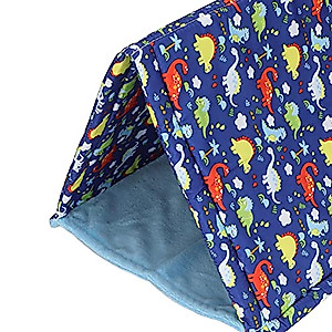 Reptile Sleeping Bed, Soft Warm Cartoon Pattern Lizard Hideout Tent for Pet Reptile Guinea Pig