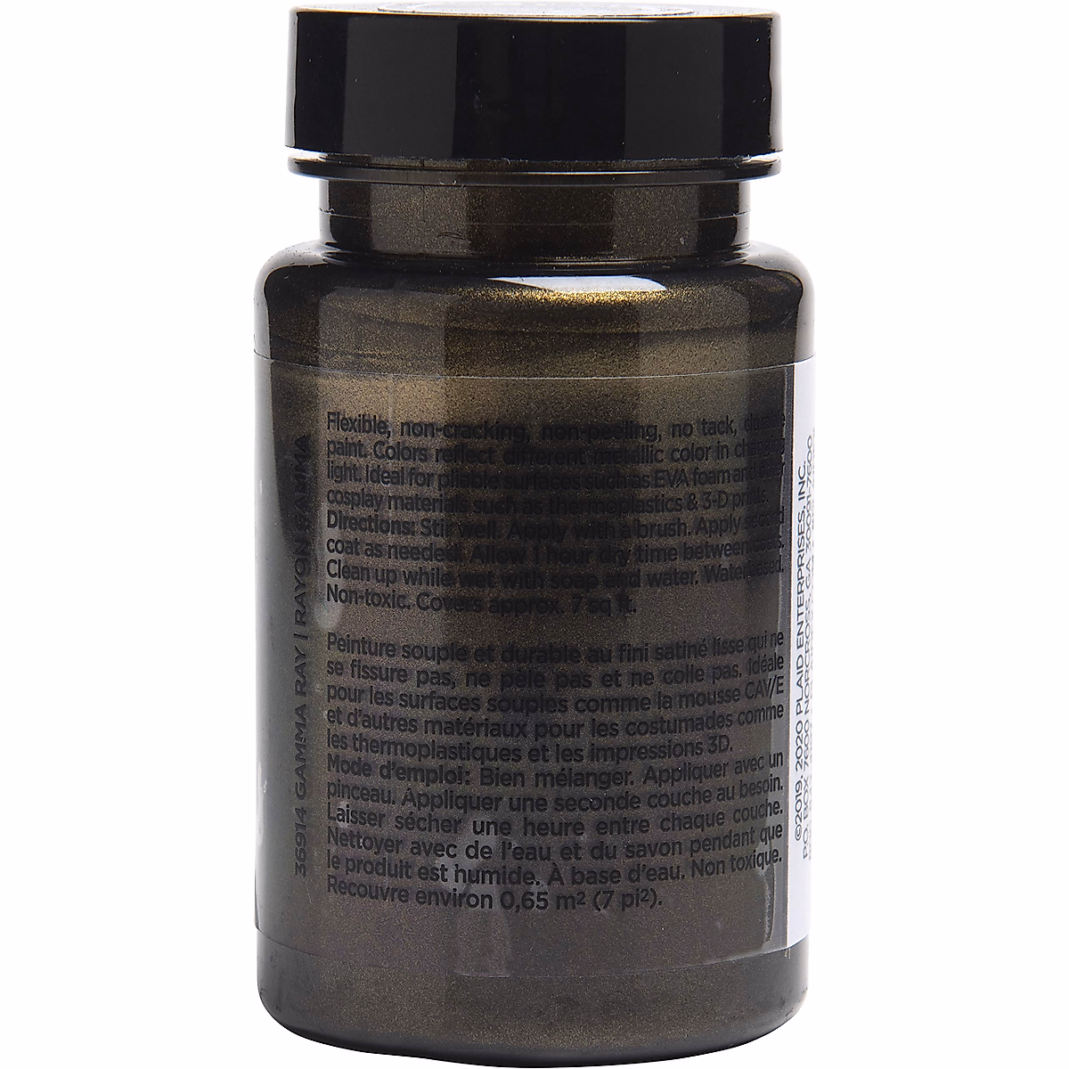 PlaidFX 36914 Flexible Color Shift Acrylic Paint, 3 oz, 3 Fl Oz (Pack of 1), Gamma Ray